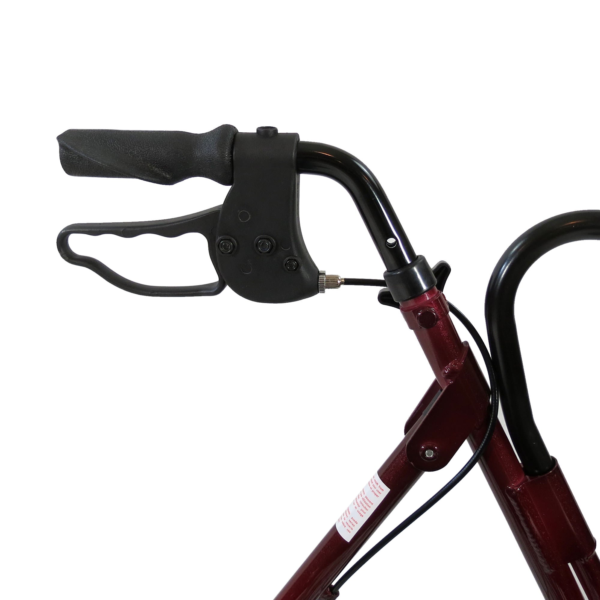 Medline Heavy Duty Rollator Extra-Wide - Just Walkers