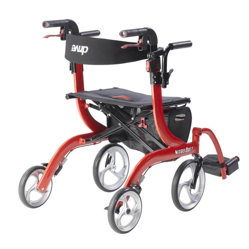 Nitro Duet Rollator and Transport Chair - Just Walkers
